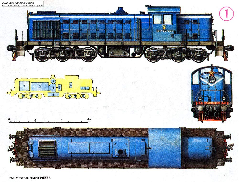 TE1 Locomotive – Attic de Papa